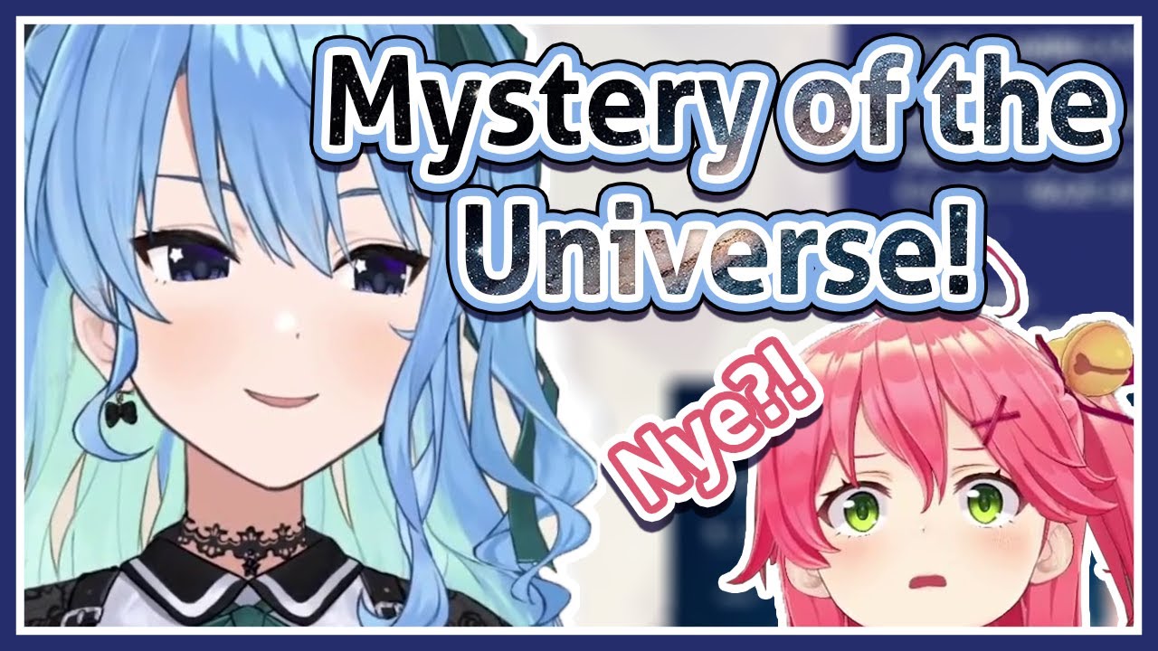 Suisei thinks Miko's "Nye" is One of The Mysteries of the Universe ...