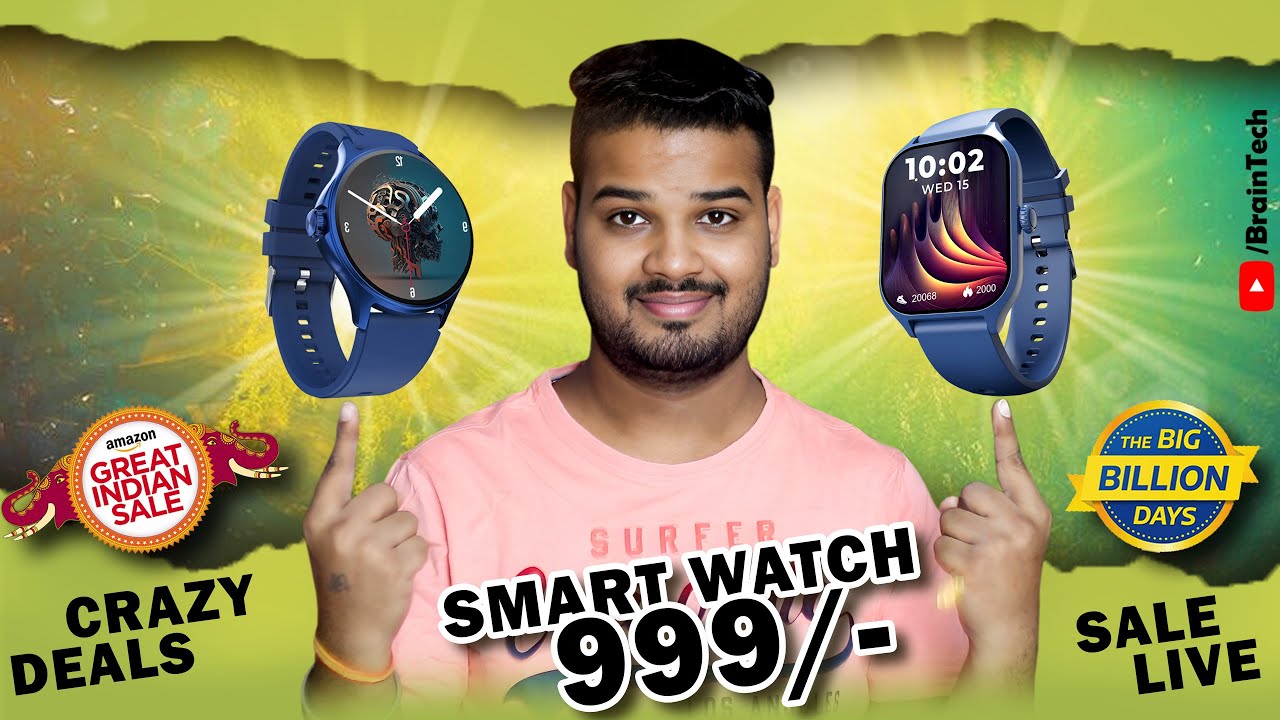 Best Budget Smart Watch under 999/- Olny // Big Billion Sale // Greate ...