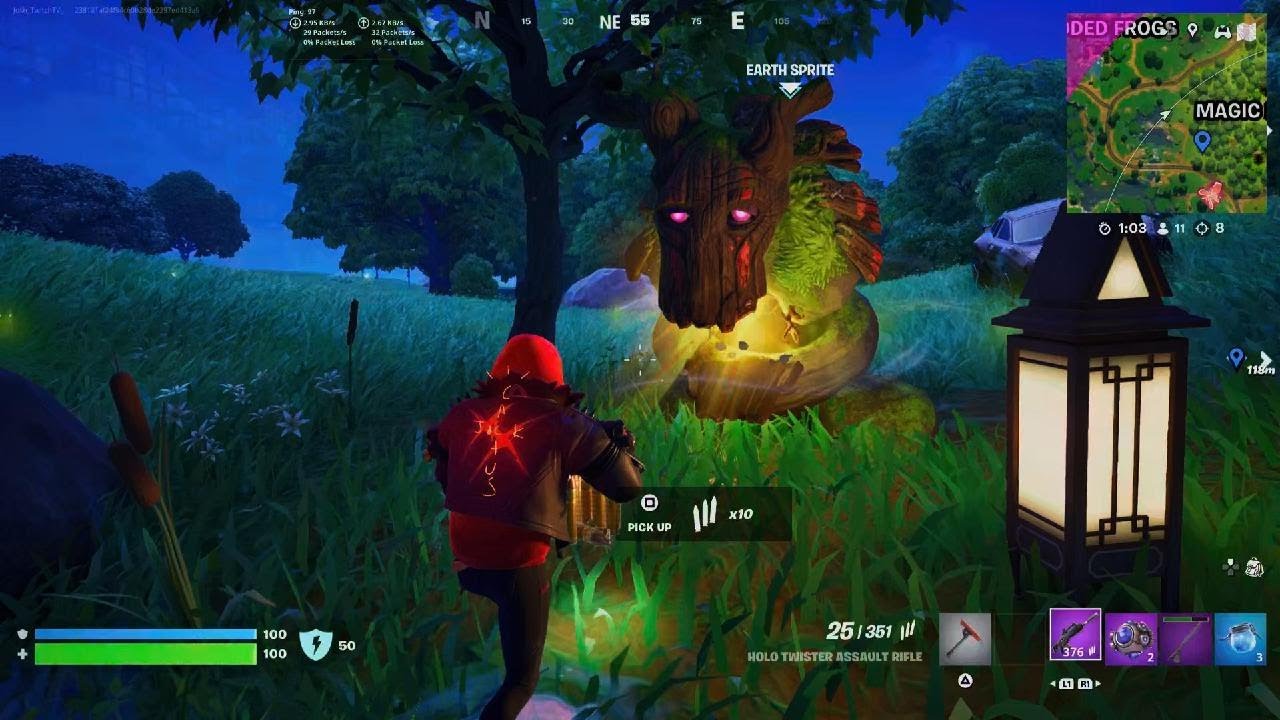 Best location for Earth Sprite in Fortnite chapter 6 - YouTube