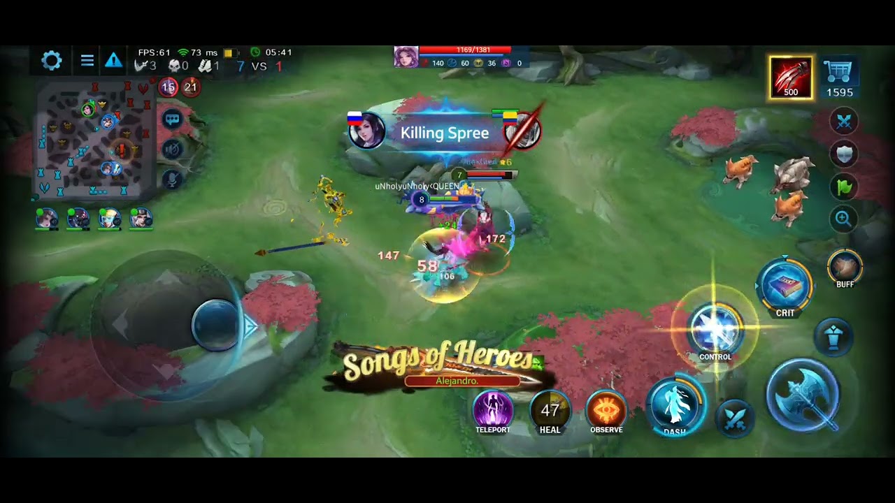 Magnolia bonks enemies | Heroes Evolved - YouTube