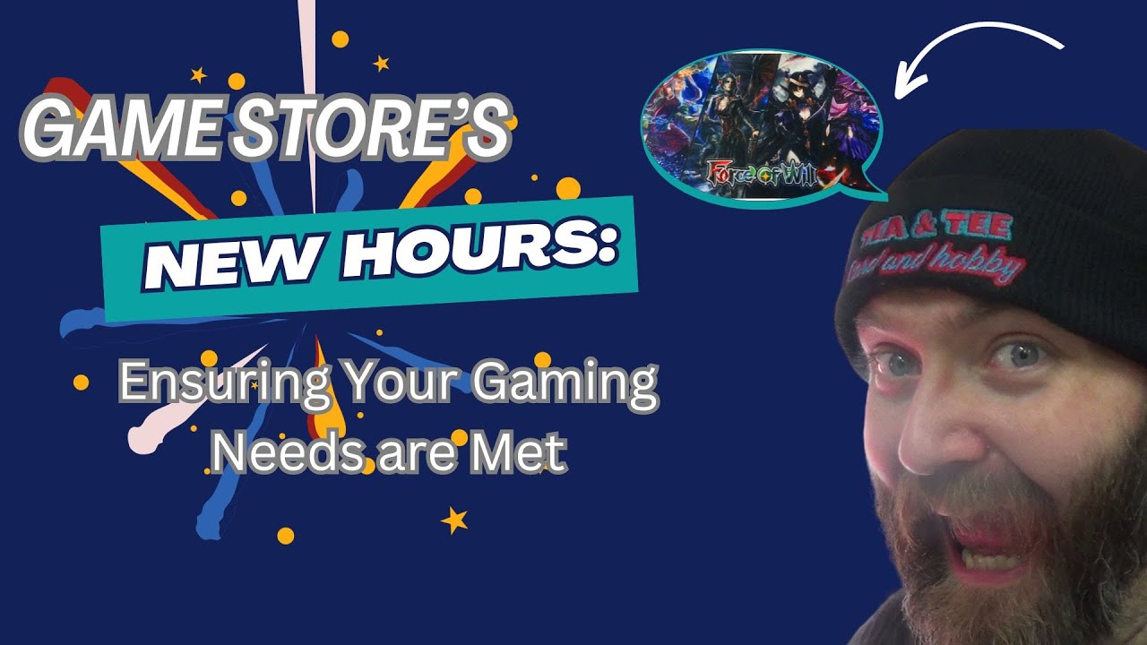 Game Store's New Hours: Ensuring Your Gaming Needs are Met - YouTube