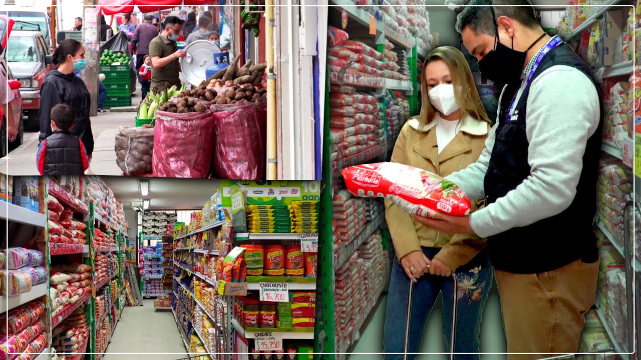 Así son los mercados en Colombia - YouTube