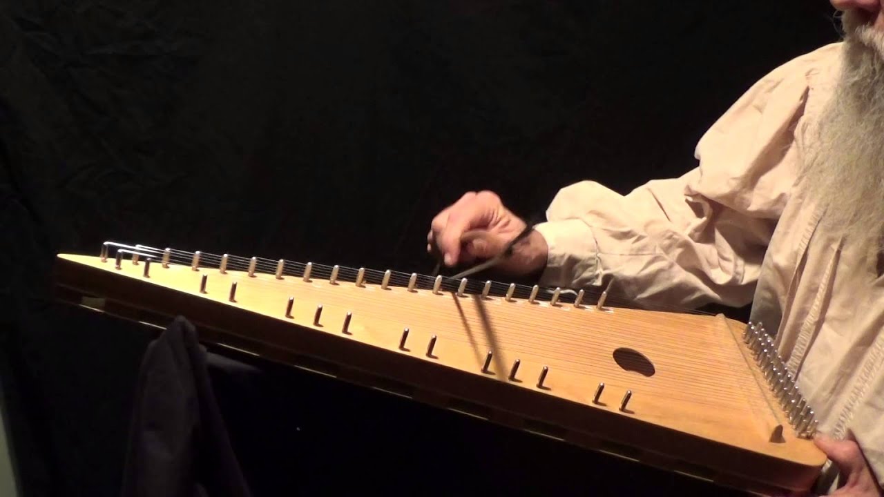 "The Italian Rant" Playford Tune on Bowed Psaltery - YouTube