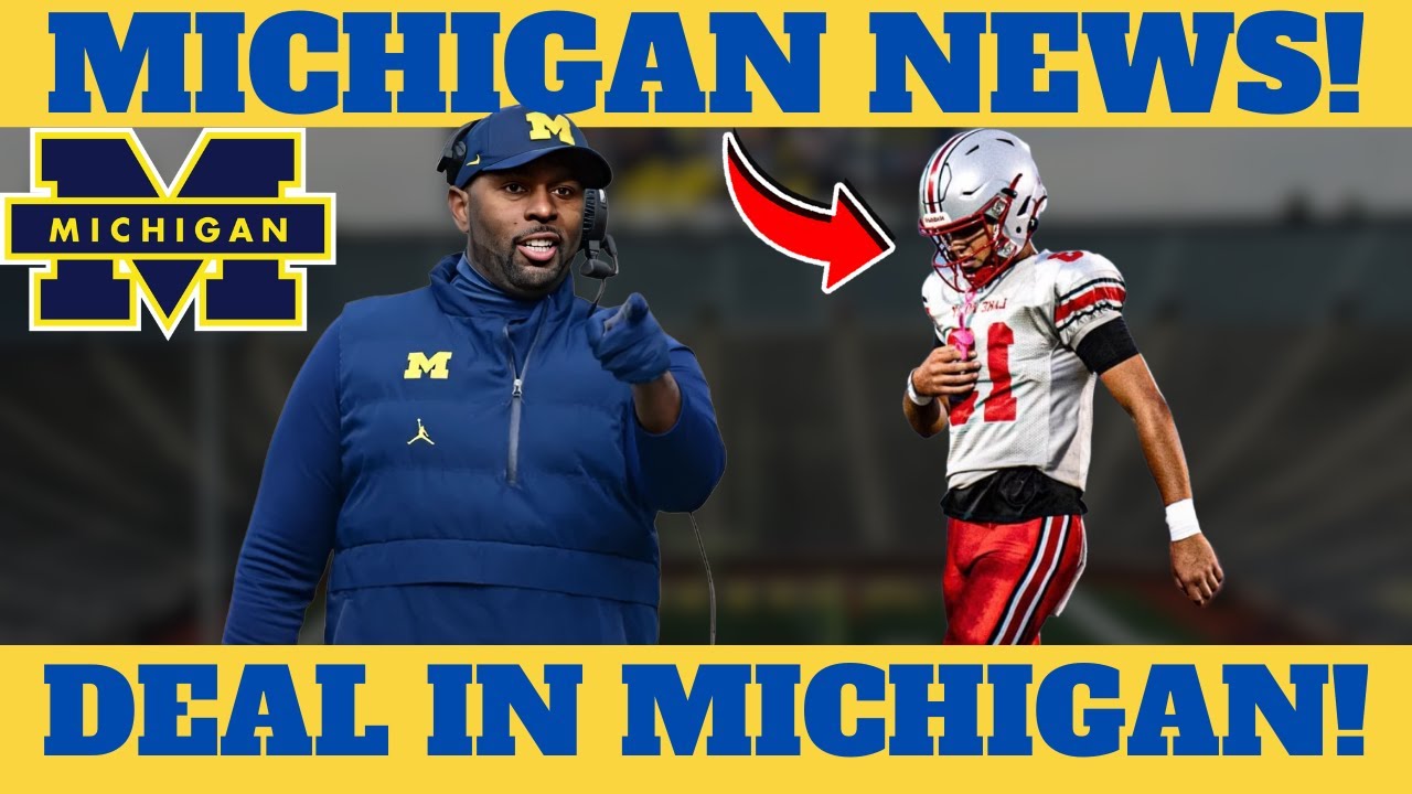 WOW! LOOK WHAT HAPPENED... MICHIGAN WOLVERINES NEWS TODAY! - YouTube