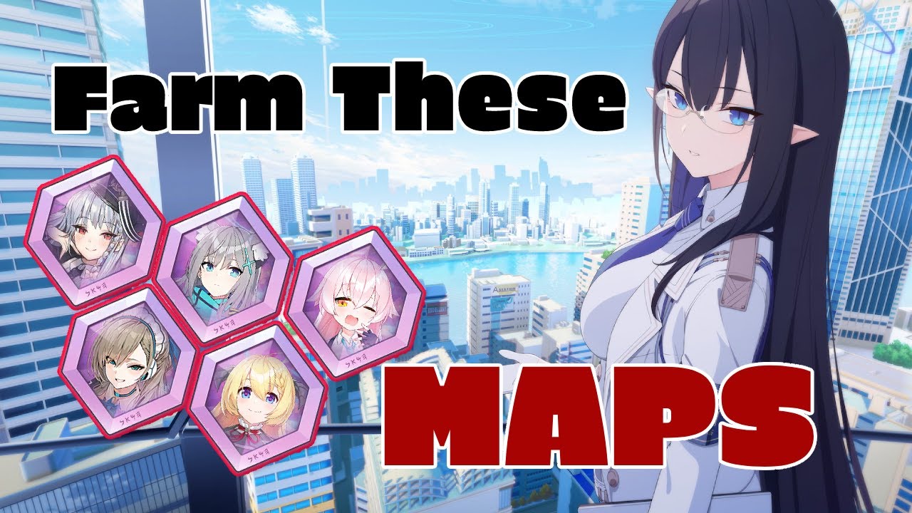 Blue Archive | Best Hard Mode Stages To Farm - YouTube