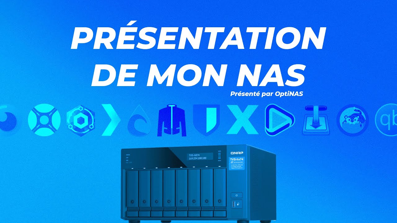 Présentation de mon NAS (QNAP TVS-H874-I7) - YouTube