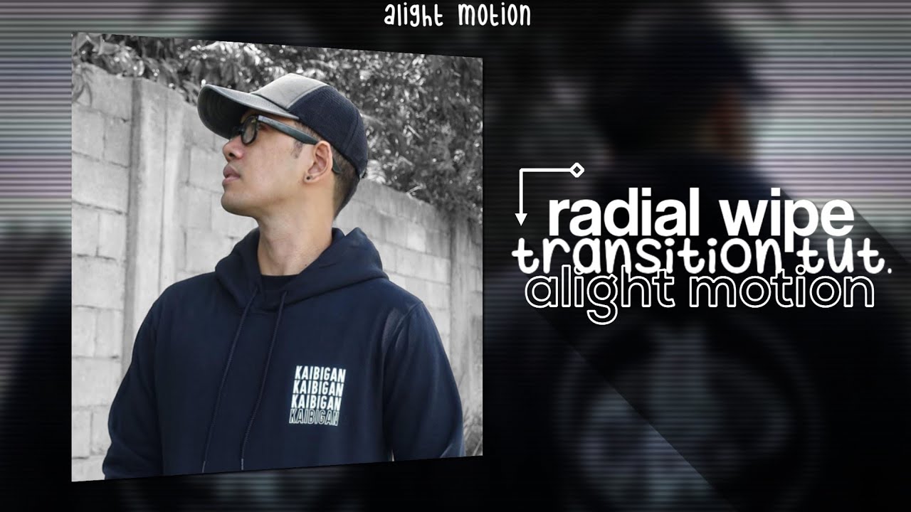 radial wipe transition | alight motion - YouTube
