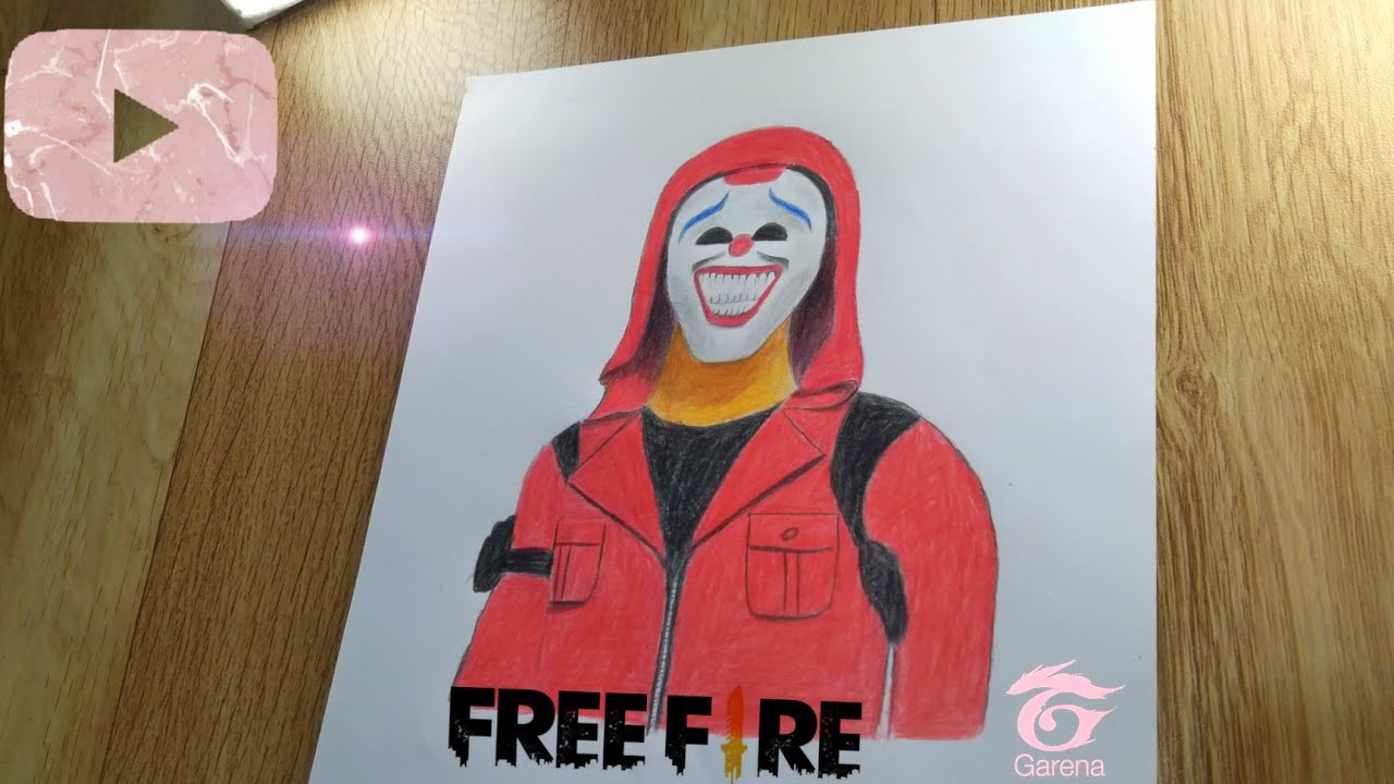 how to draw free fire criminal bundle / free fire drawing | free fire ...