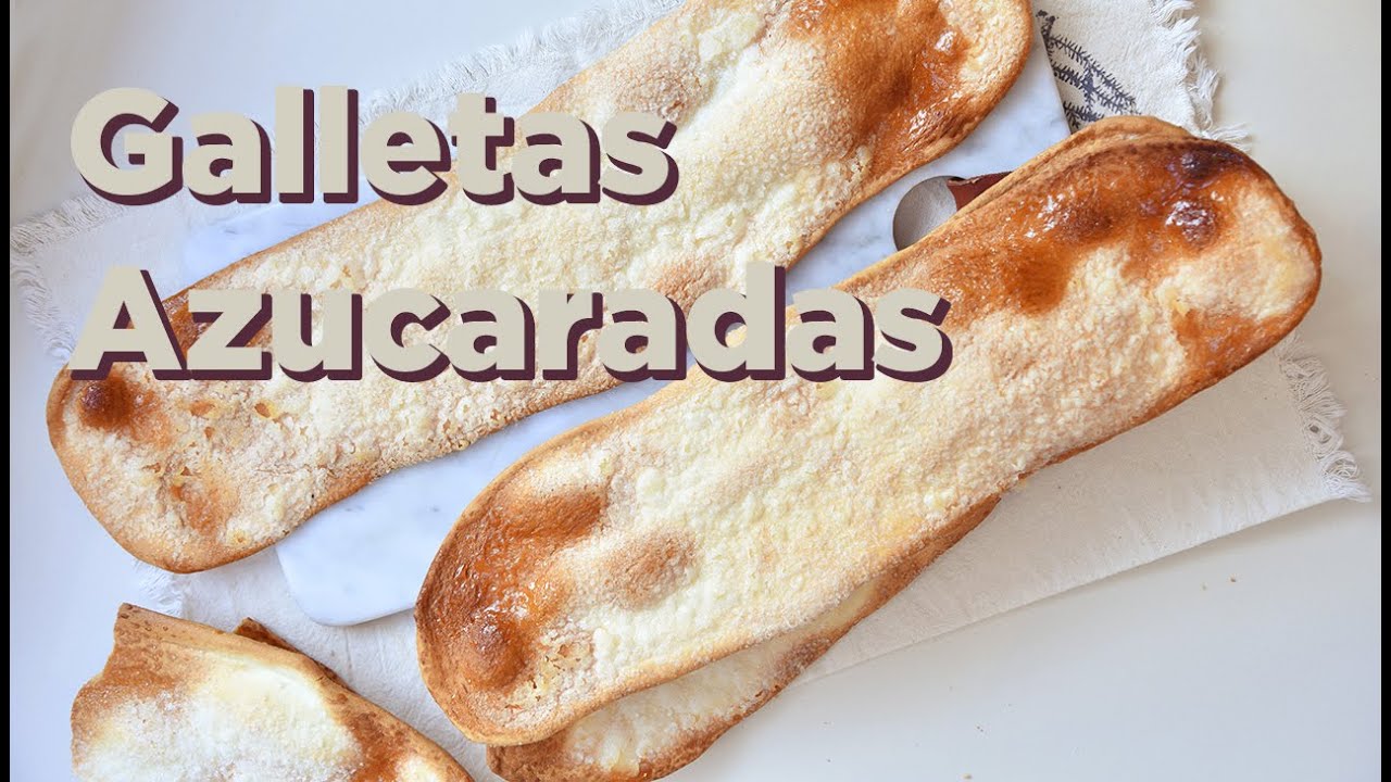 Galletas azucaradas, dulces y muy crocantes! - YouTube