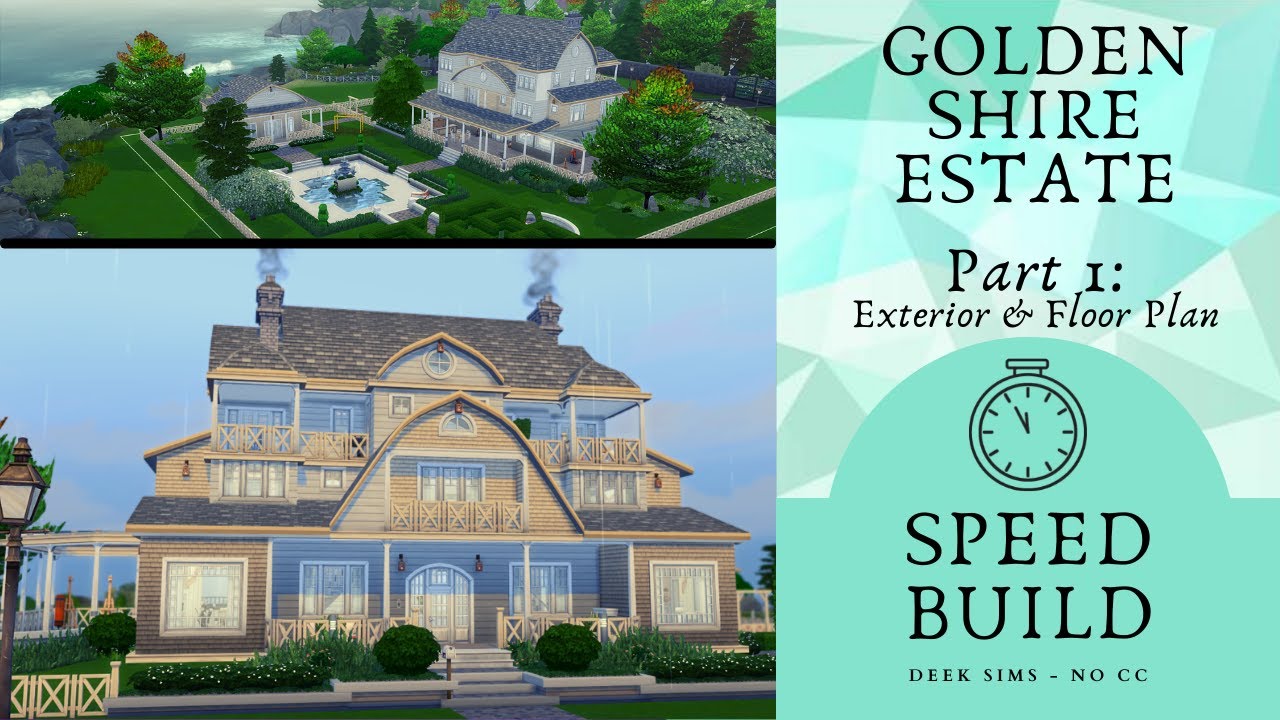 Golden Shire Estate - PT 1 [NO CC + BASE GAME + CATS & DOGS ONLY ...