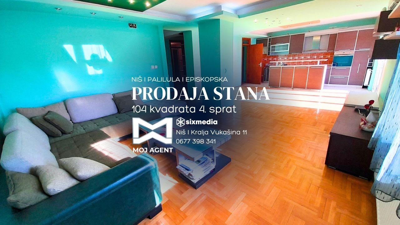 #prodaja #stan #niš 104 kvadrata, 4. sprat, Episkopska #realestate ...