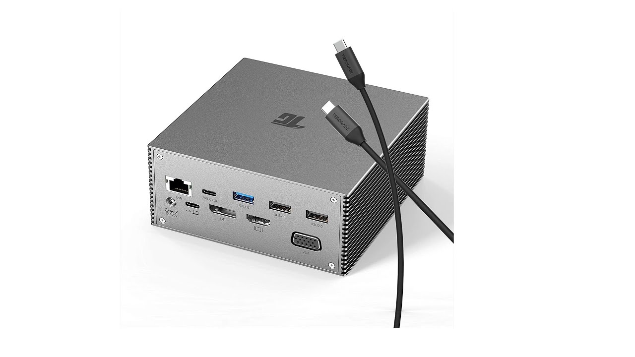 Tiergrade Laptop Docking Station 16-in-1 "Quick Unboxing | Amazon ...