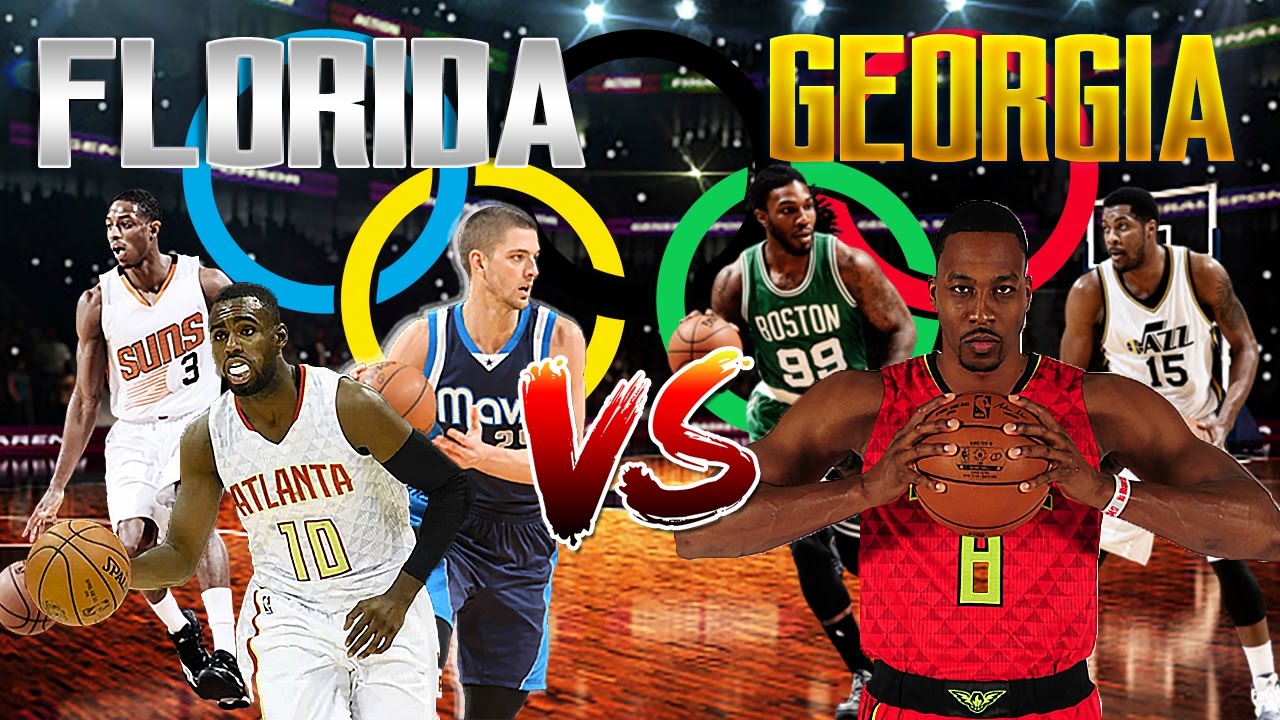 NBA OLYMPICS | FLORIDA VS GEORGIA - YouTube