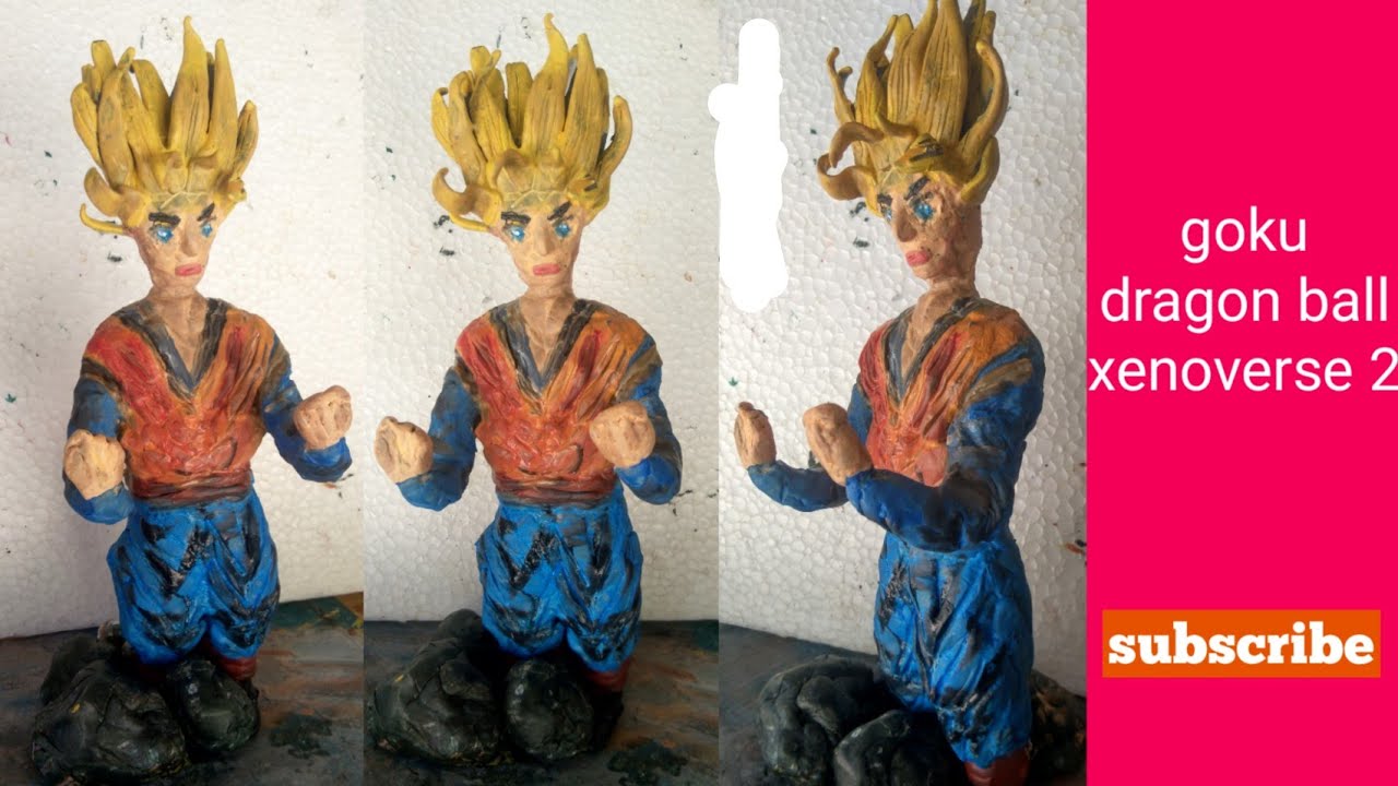 How to make goku dragon ball xenoverse 2/sculpting goku dragon ball ...