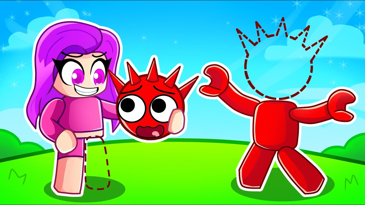 ROBLOX STEAL BODY PARTS with Sprunki! - YouTube