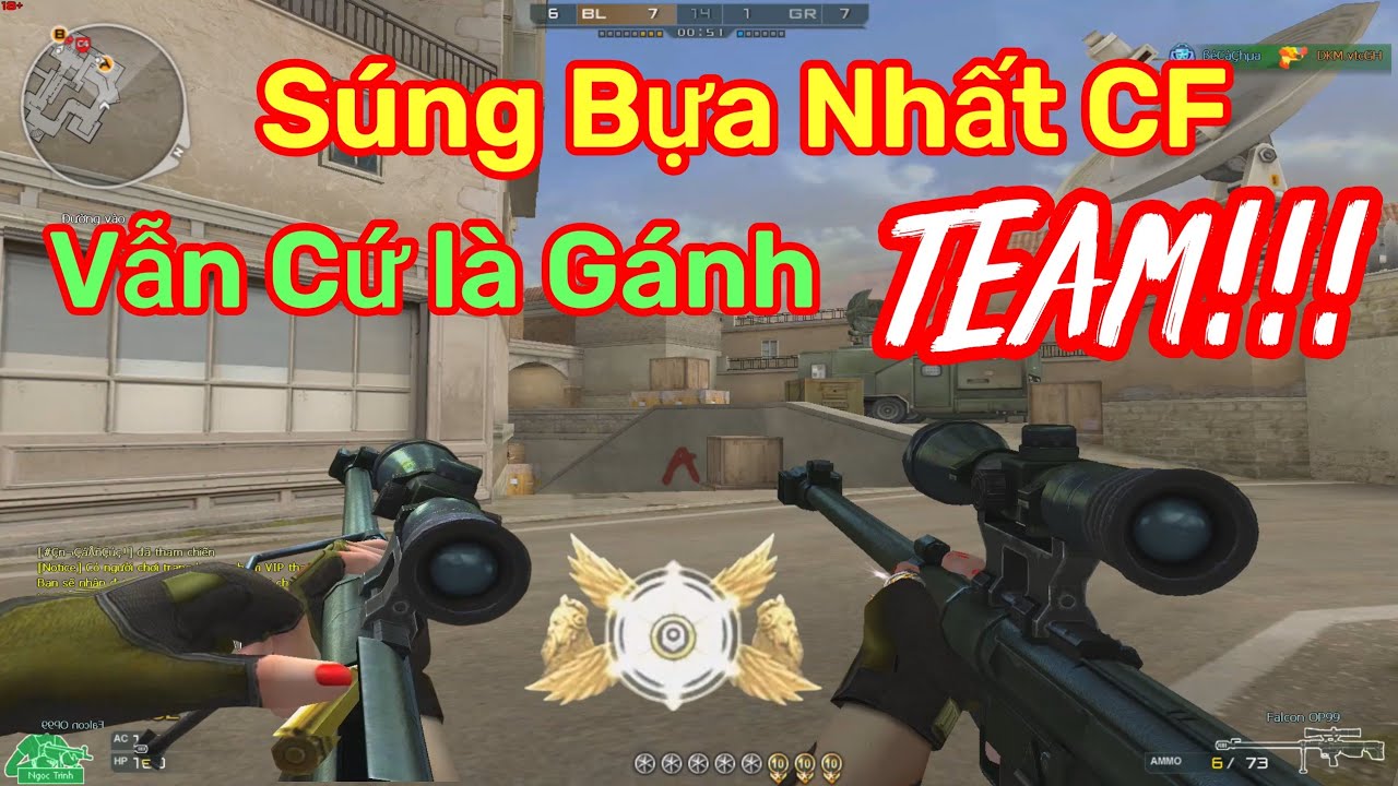 Súng Khó Nhất CF Vào Gánh Team Luôn Video4k - YouTube
