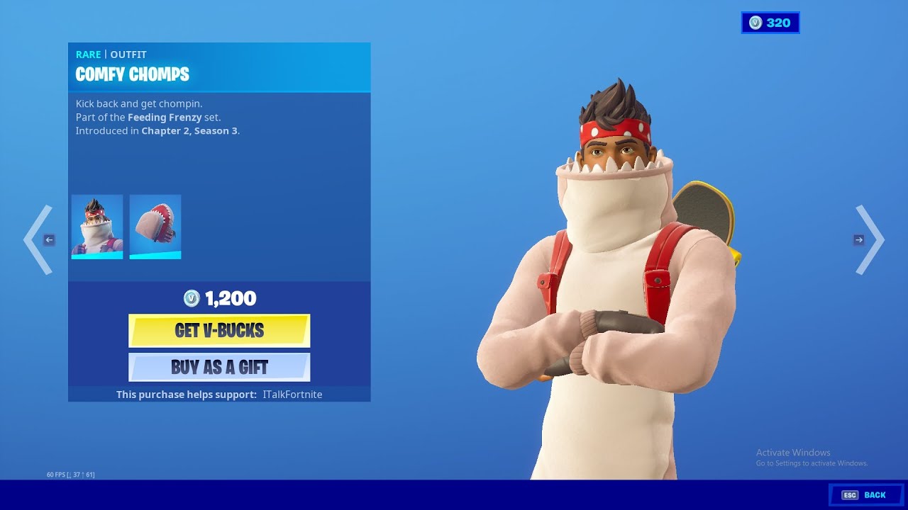 New Feeding Frenzy Set! (Fortnite Battle Royale) (Item Shop 7/4/20 ...