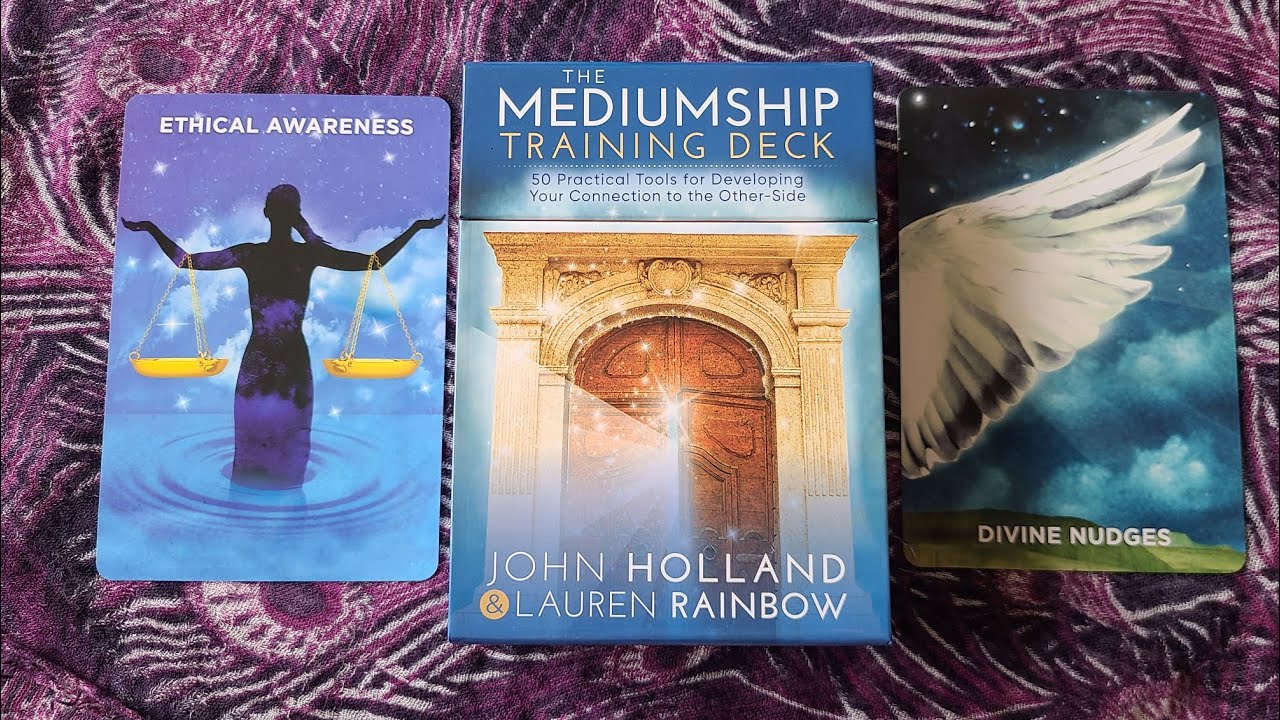 The Mediumship Training Deck By Lauren Rainbow & John Holland - YouTube