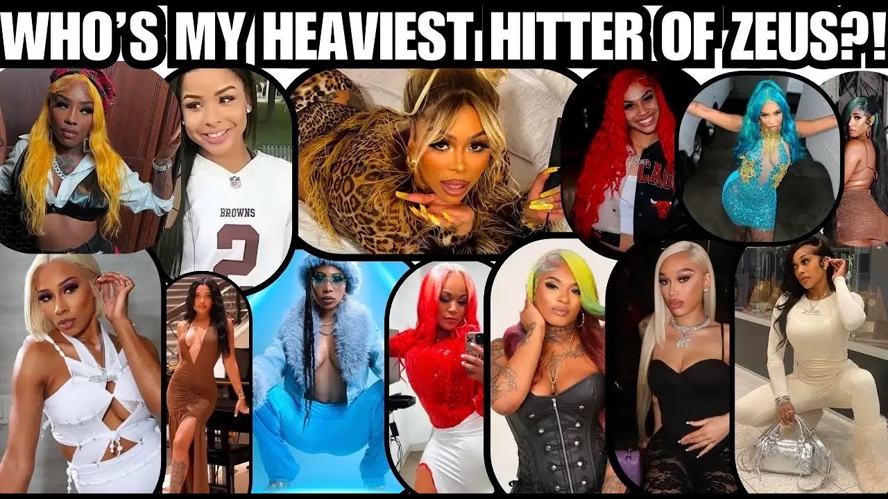 Heaviest Hitting Female On Zeus!? | Top 10 Ranked In MY Order 👀🔥👊🏽 ...