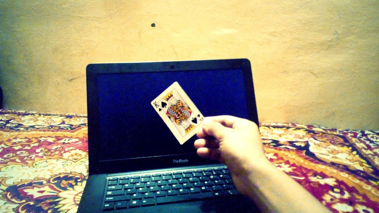 Cool trick With card On Computer Screen 2018 | Card Changing Magic ...