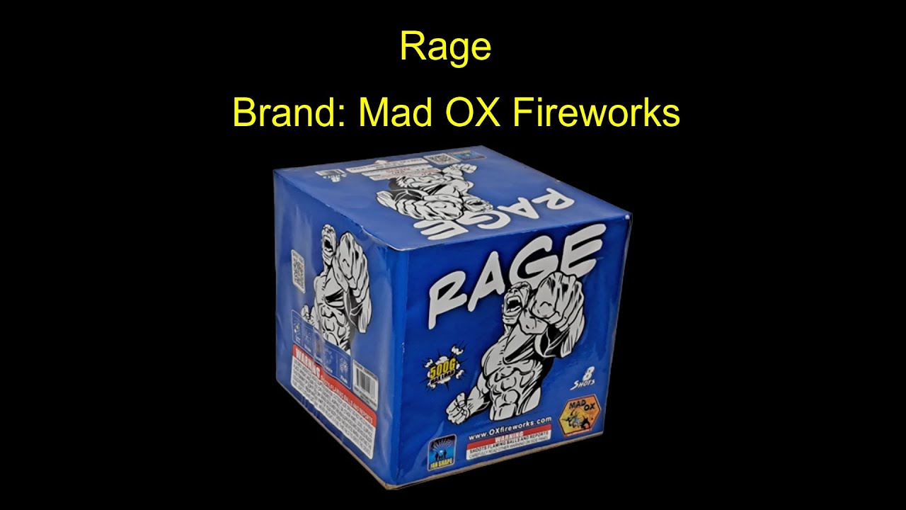 Rage Mad OX Fireworks - YouTube