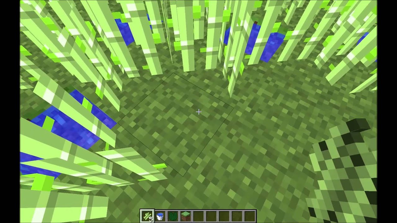Minecraft: Most Efficient Sugarcane Farm - YouTube