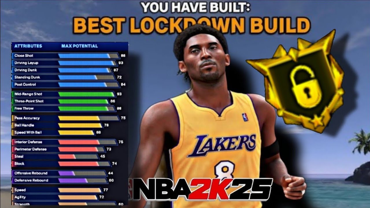 BEST LOCKDOWN BUILD ON NBA 2K25 "ALL AROUND" GUARD - YouTube