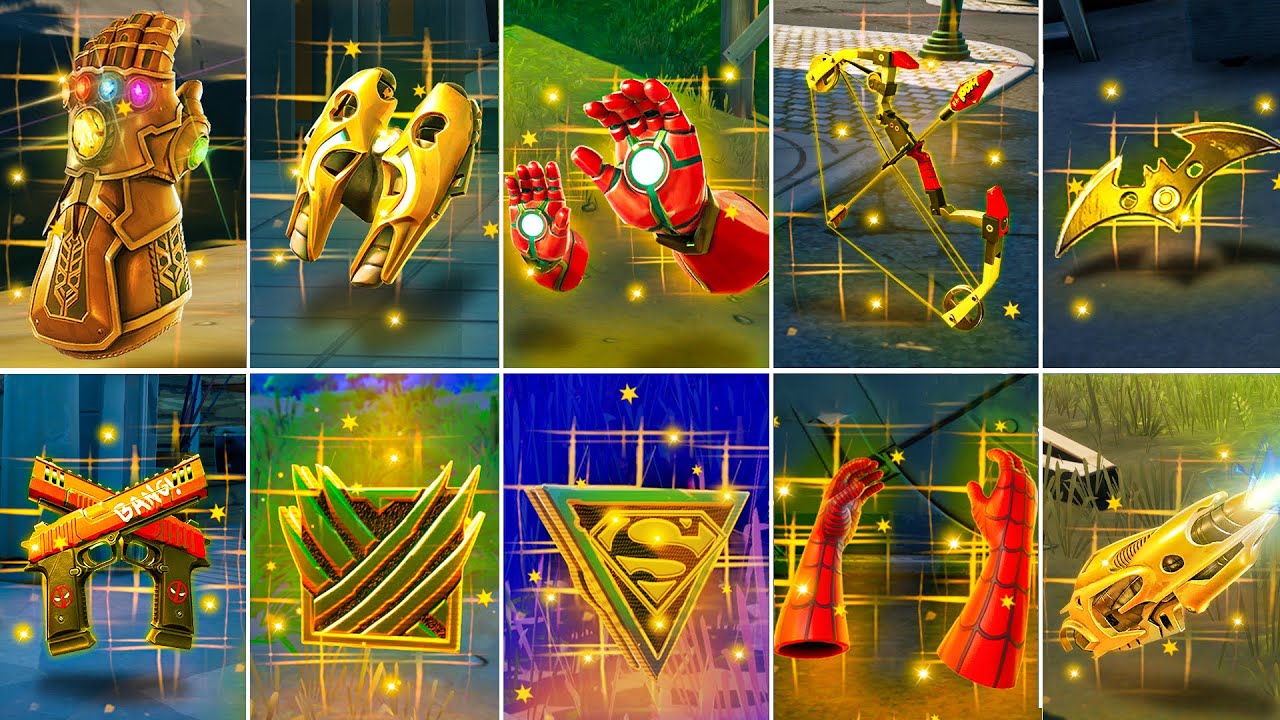 Evolution of All Mythic Weapons, Items & Bosses - Fortnite Chapter 1 to ...