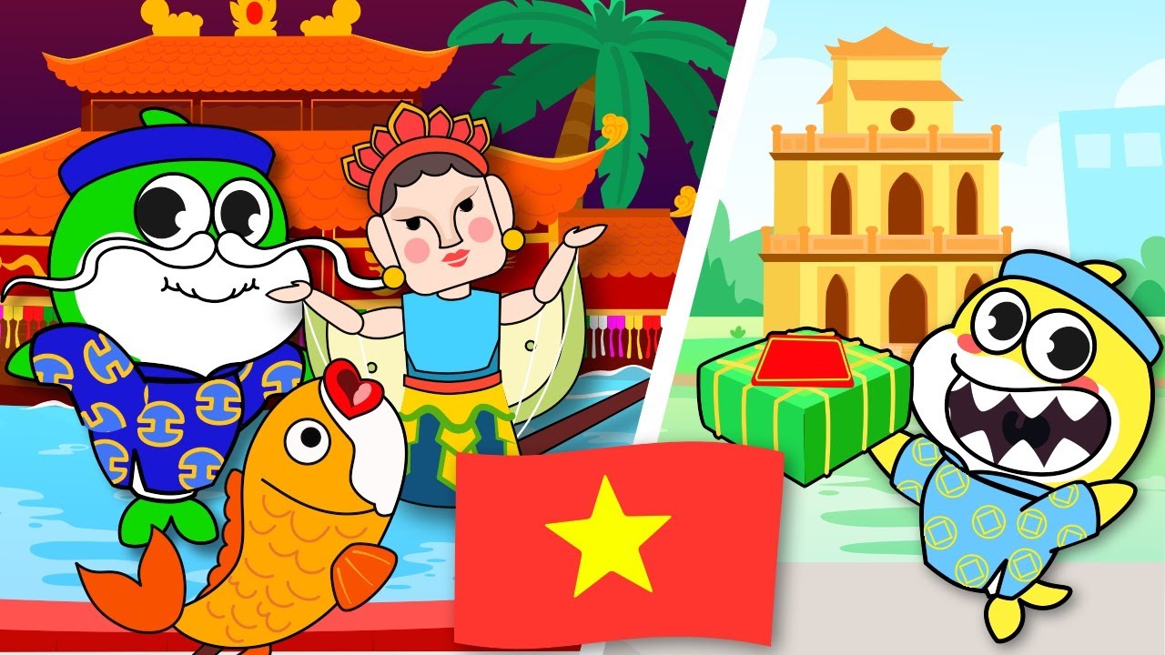 Cùng Baby Shark Tham Quan Việt Nam - Hoạt Hình Ý Nghĩa Giải Trí Cho Bé ...
