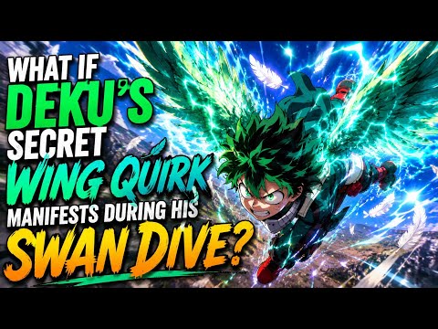 What if Deku's Secret Wing Quirk Manifests During his Swan Dive?
