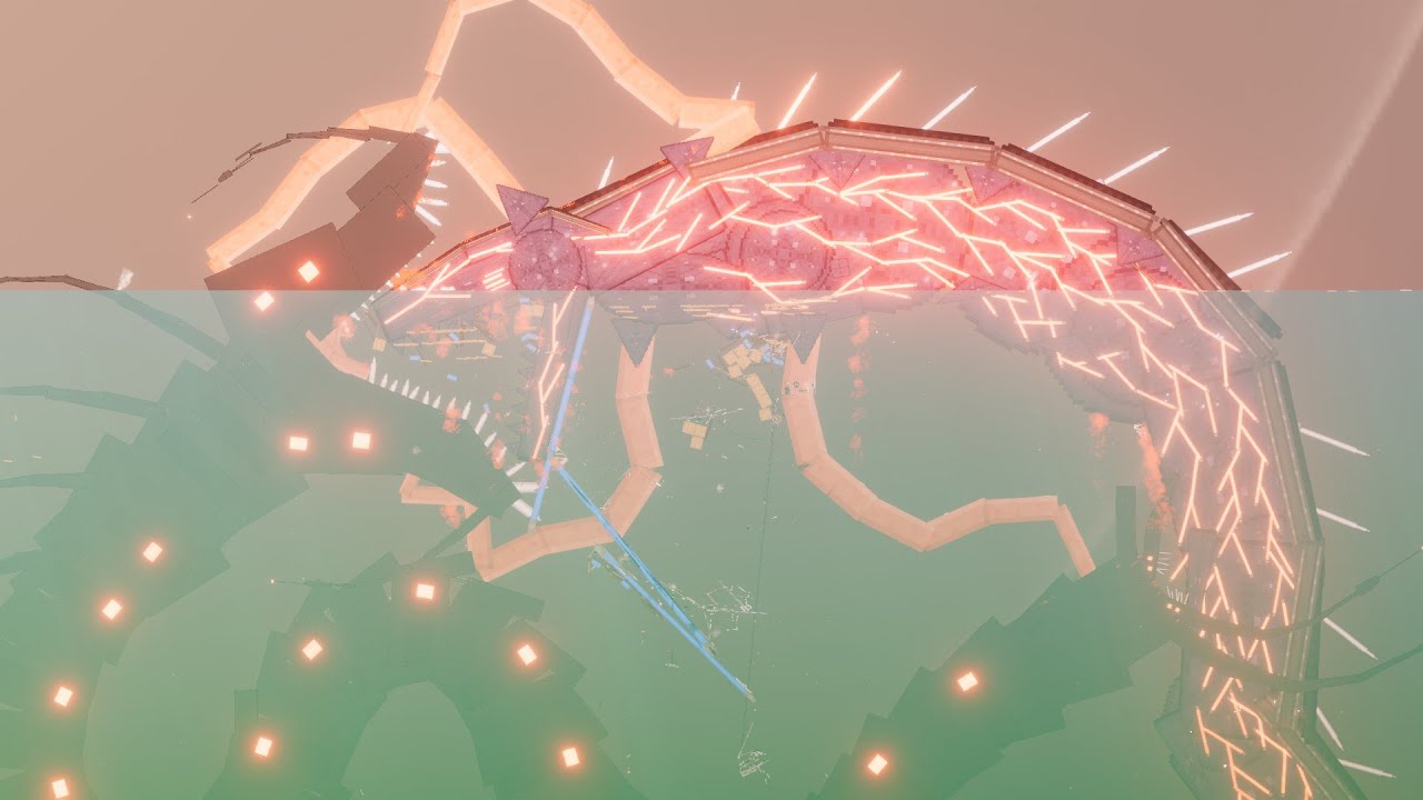 Sea Monster fight Iron Lung Monster K*lling countless people - YouTube