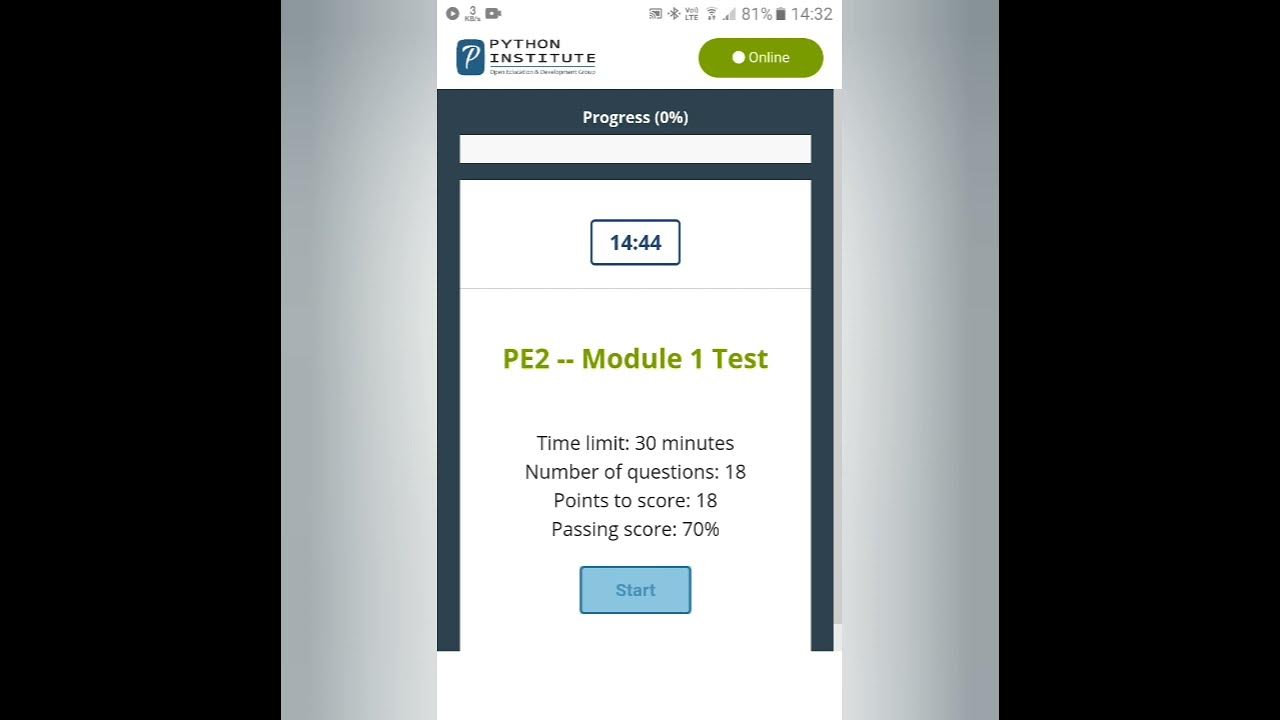 Cisco Python Part 2 || PE 2 Module 1 Test Solution - YouTube