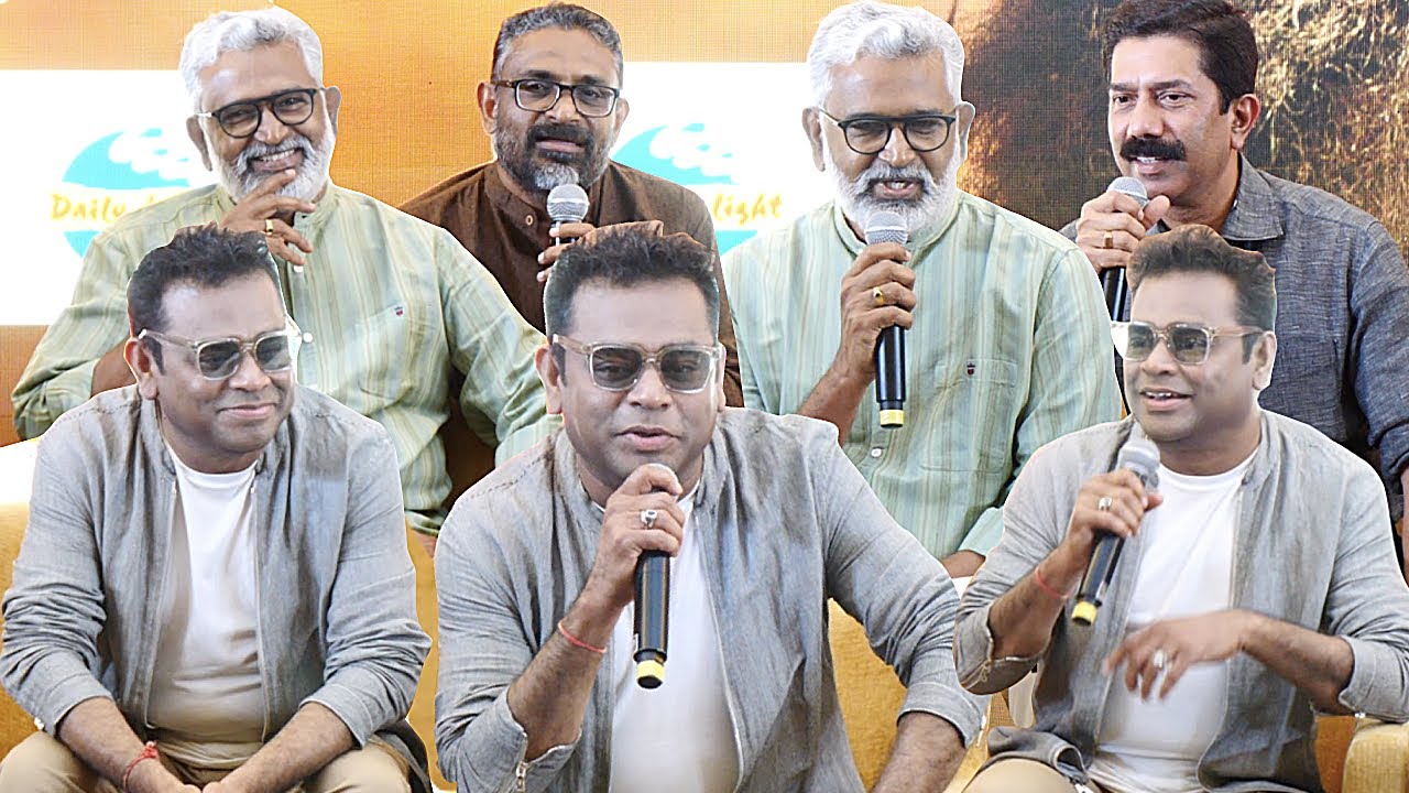 AR Rahman Launch The Goat Life - Aadujeevitham Website In Kerala ...