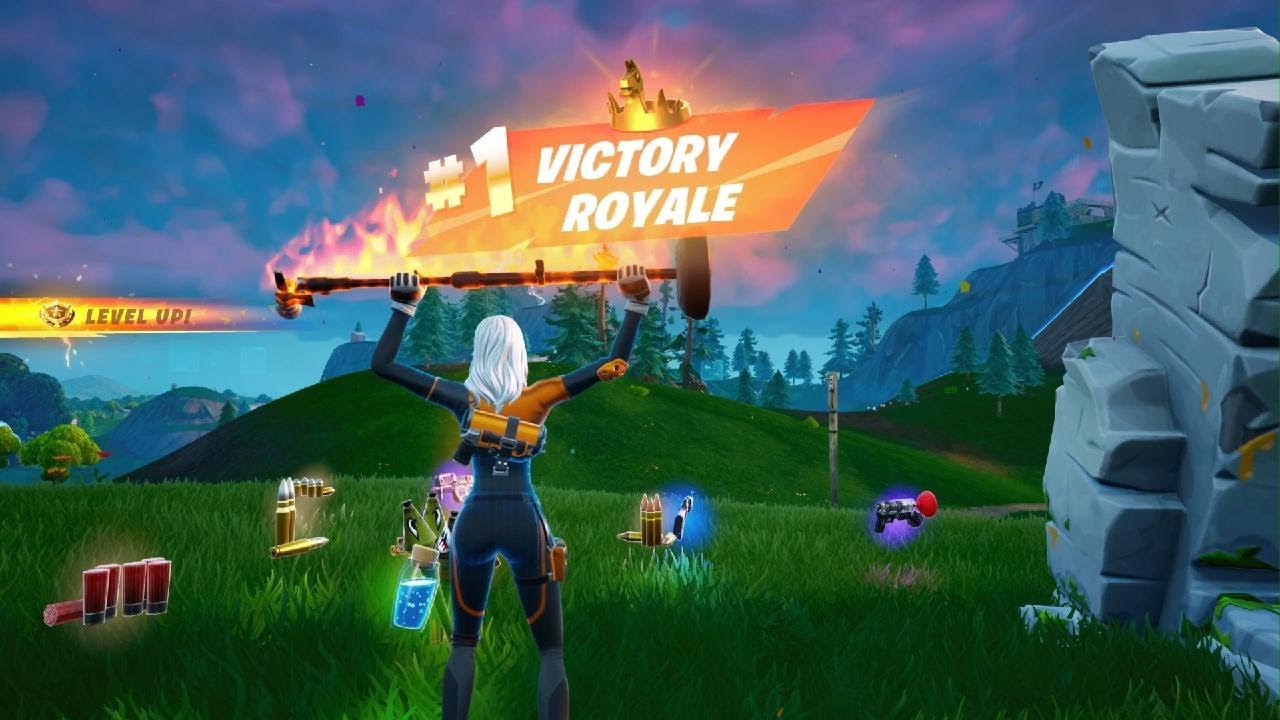 *NEW* ALL OFF RUNWAY RACER SKIN IN FORTNITE PS5 + A VICTORY ROYALE WIN ...