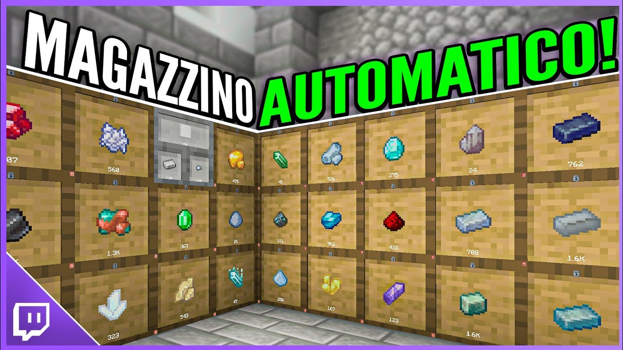 NUOVO MAGAZZINO AUTOMATICO! - Stoneblock 3 Minecraft ITA - YouTube