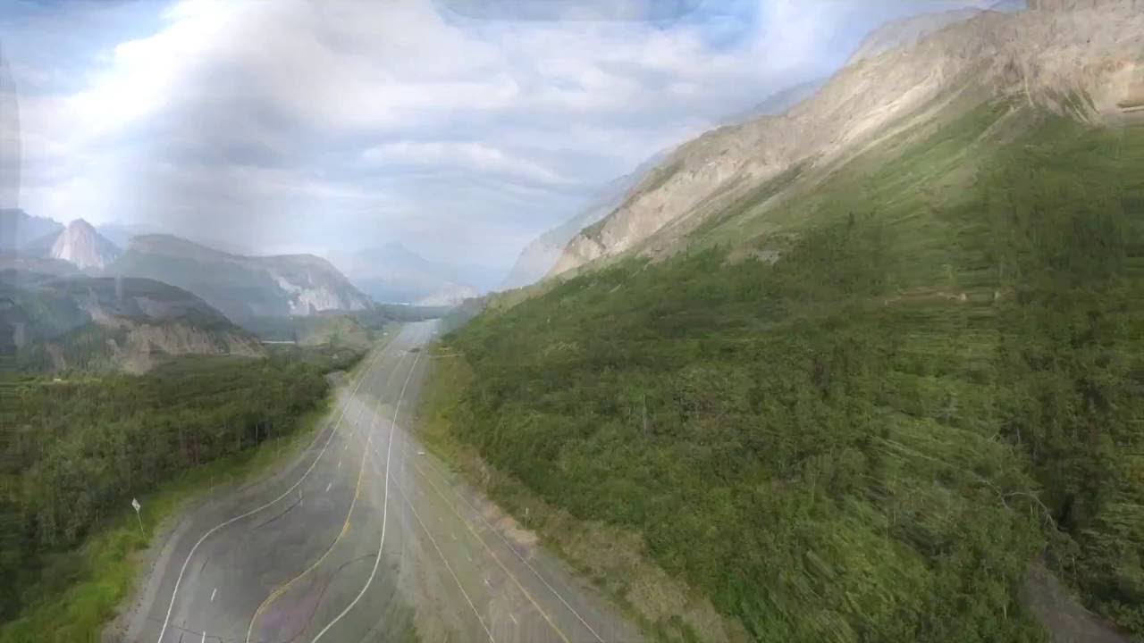 Alaska's Glenn Highway National Scenic Byway - YouTube