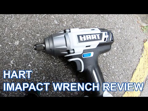 Walmart tools - HART impact wrench review (RIPS NUTS) - YouTube
