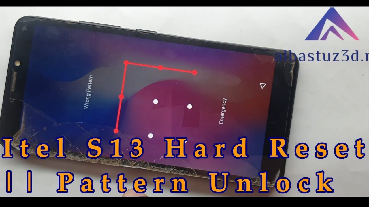 Itel S13 Hard Reset Pattern Unlock - YouTube