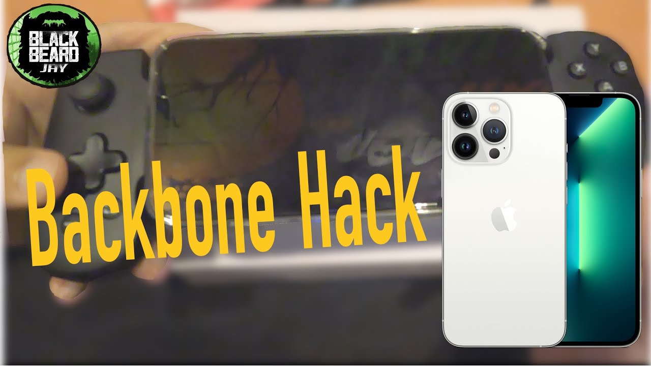 The hack for the backbone iphone 13 pro max is here - YouTube