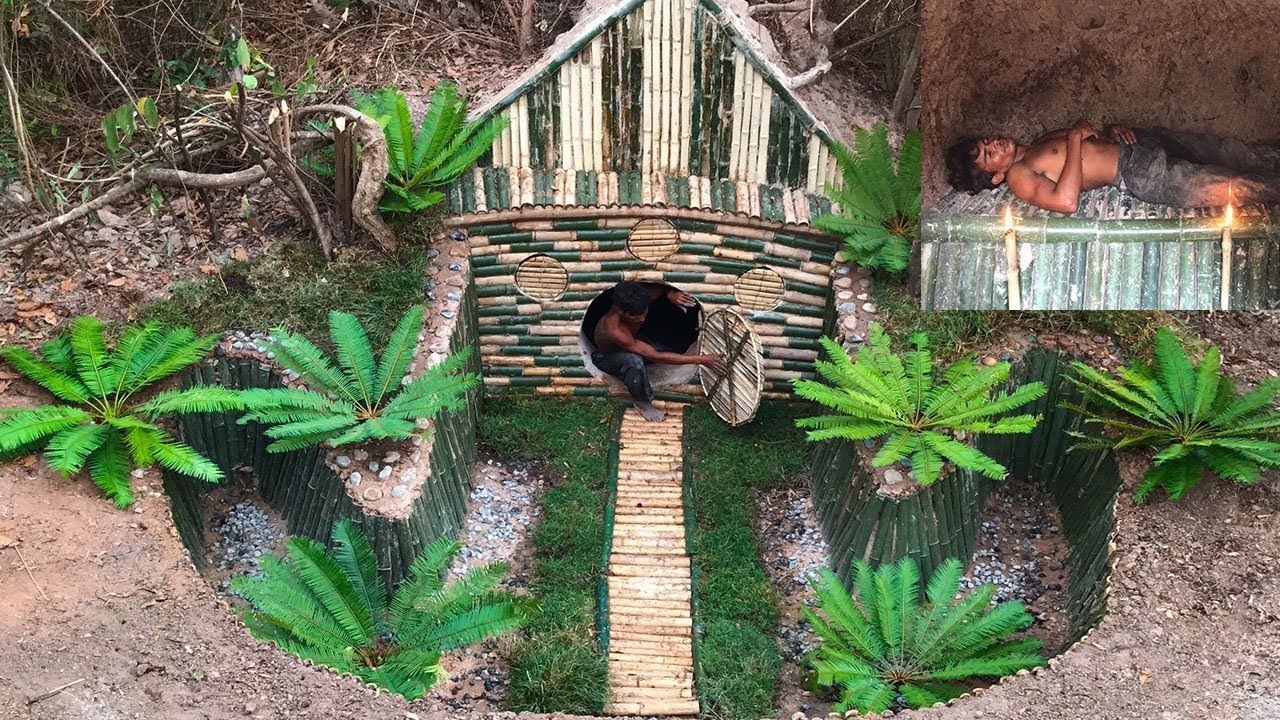 Awesome Digging To Build The Most Underground House - YouTube