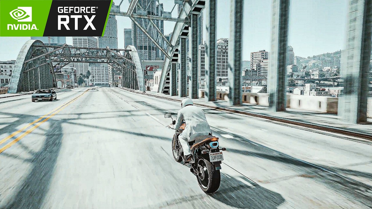GTA V Enhanced - New CoreFX Graphics MOD - Immersive ULTRA Ray Tracing ...