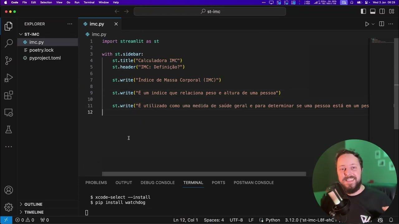 Streamlit - Como criar uma sidebar - YouTube