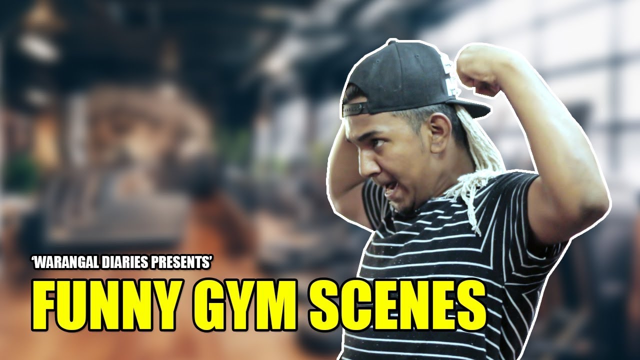 Funny Gym Scenes | Hyderabadi Comedy | Warangal Diaries - YouTube