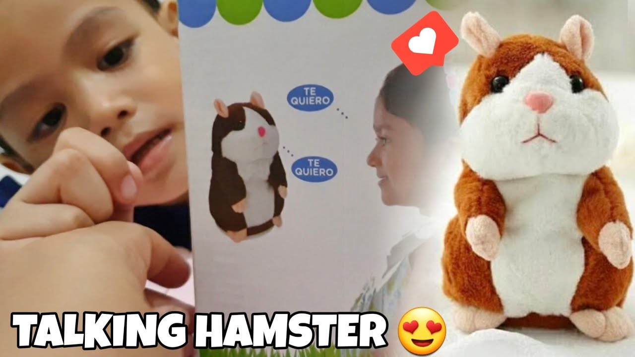 UNBOXING MAINAN HAMSTER LUCU | TALKING HAMSTER - YouTube