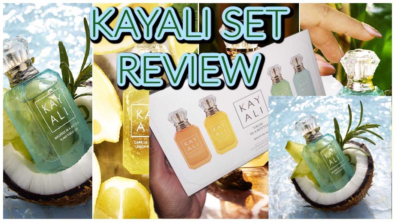 *NEW* KAYALI VACAY IN A BOTTLE SET REVIEW| EXOTIC LOCATION FRAGRANCES 😮 ...