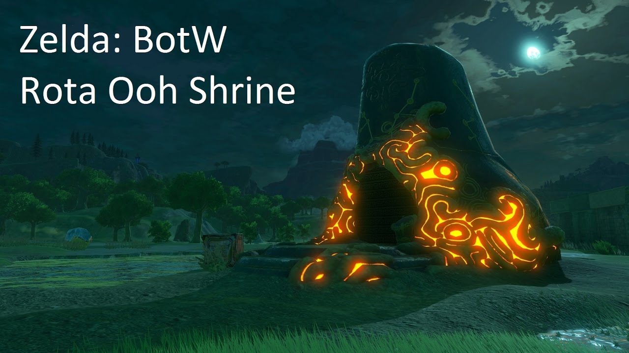 Zelda: BotW Passing of the Gates. Rota Ooh Shrine - YouTube