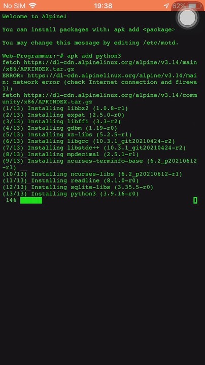 Python3 Install | ISH Shell in IOS #shorts #code #video #python - YouTube