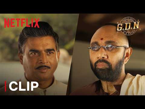 G.D Naidu’s Emotional Scene with Ramaiah Pillai | G.D.N | Madhavan, Sathyaraj | Netflix India