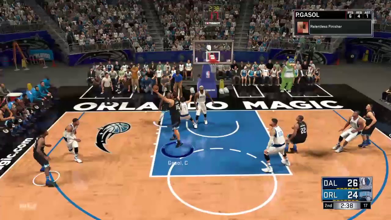 NBA 2k MyLeague Season 1: Mavericks vs Magic - YouTube