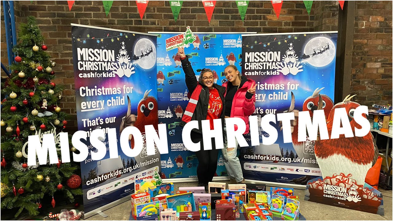 MISSION CHRISTMAS ! | donating to cash for kids - YouTube